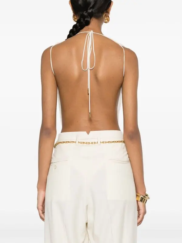 Saint Laurent Plunging V-neck Body