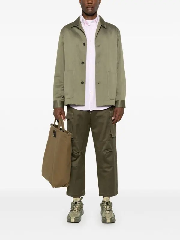 Barbour Logo-embroidered Striped Shirt