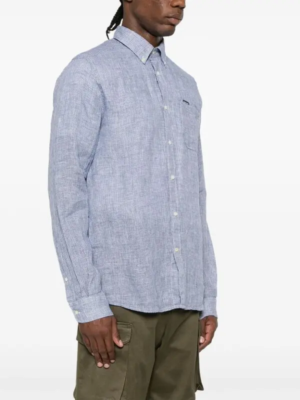 Barbour Linen Checked Shirt