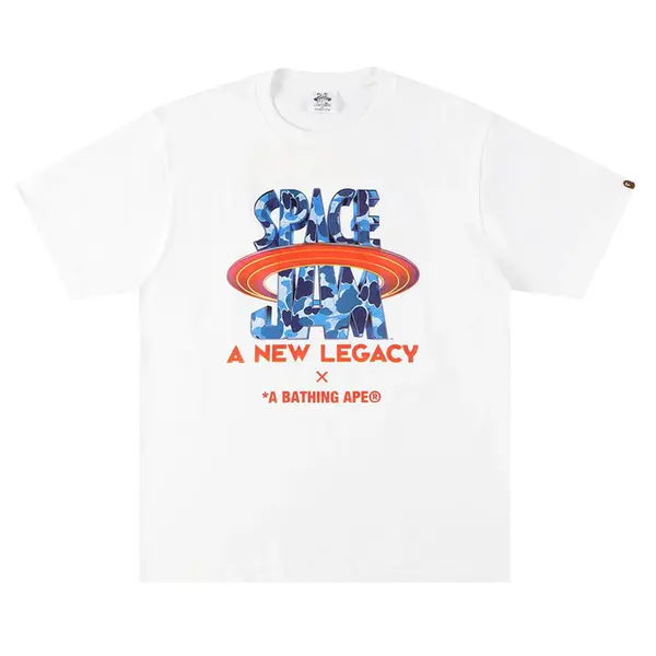 A BATHING APE X Space Jam Tee #1 - White