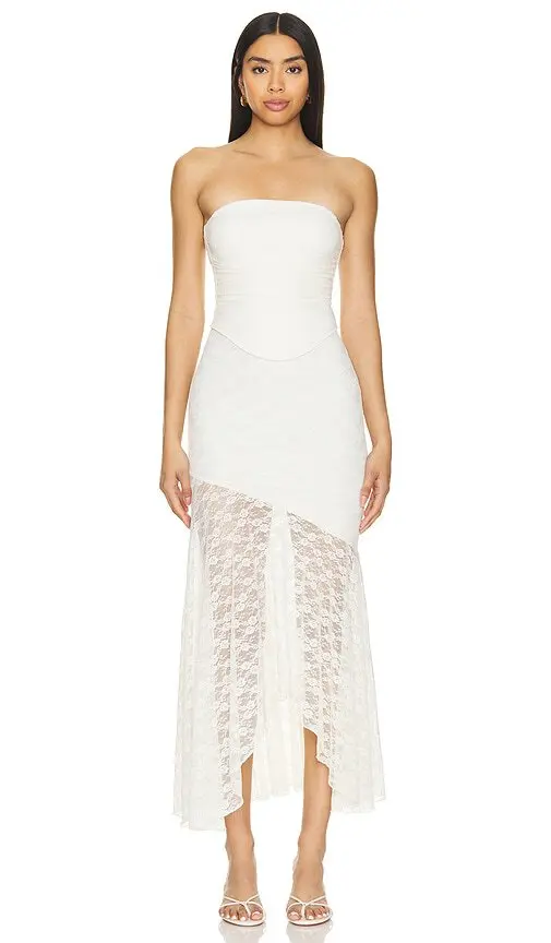 MORE TO COME Nylah Maxi Set - Cream