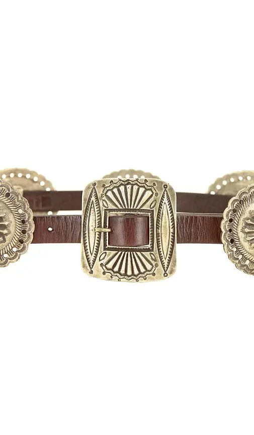 Polo Ralph Lauren Medium Distressed Leather Belt
