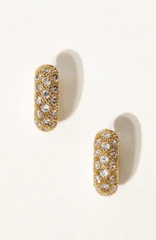 CHILD OF WILD Honey Glow Huggie Hoop Earrings