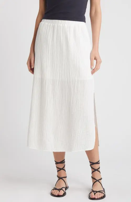 Rails Soraya Cotton Gauze Midi Skirt