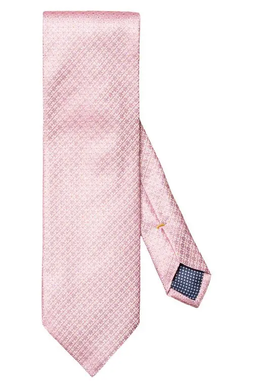 Eton Floral Silk Tie - Medium Pink