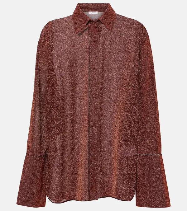 Oseree Lumière Shirt - Brown