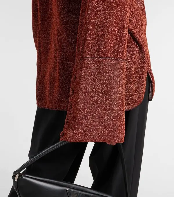 Oseree Lumière Shirt - Brown