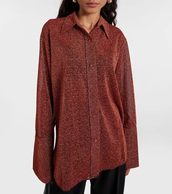 Oseree Lumière Shirt - Brown