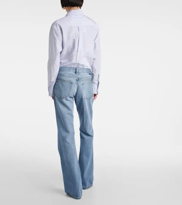RE/DONE Loose Boot Mid-rise Wide-leg Jeans