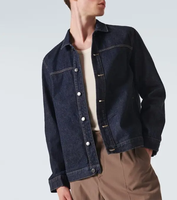 Sunspel Denim Trucker Jacket