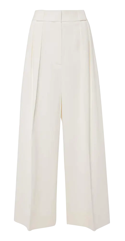 Khaite Rico High-rise Wide-leg Pants