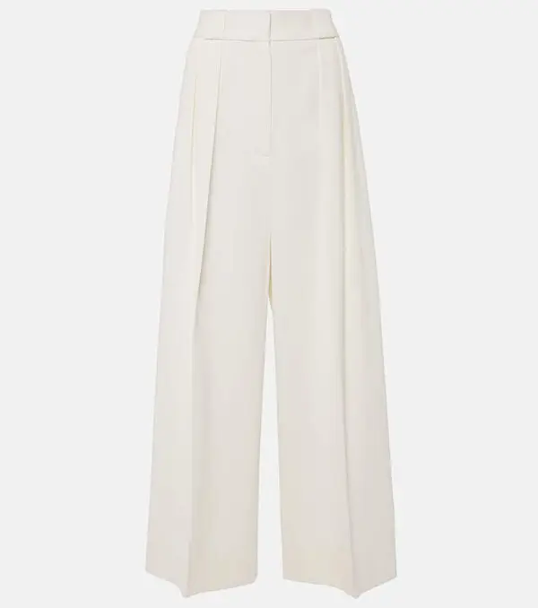 Khaite Rico High-rise Wide-leg Pants