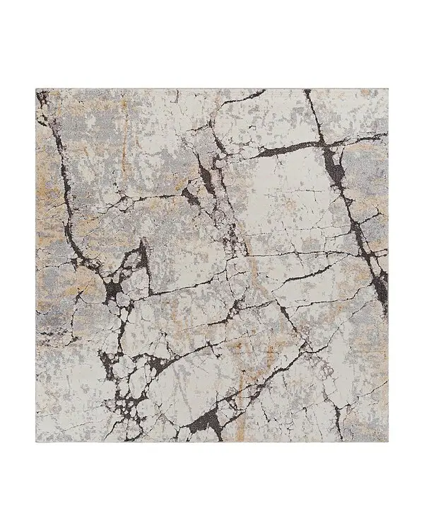 Livabliss Tuscany Tus-2314 Square Area Rug, 7'10 X 7'10 - Gray
