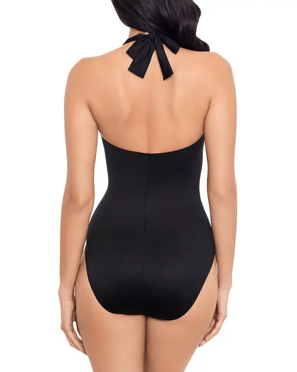 Miraclesuit Rock Solid Utopia One Piece Swimsuit - Black