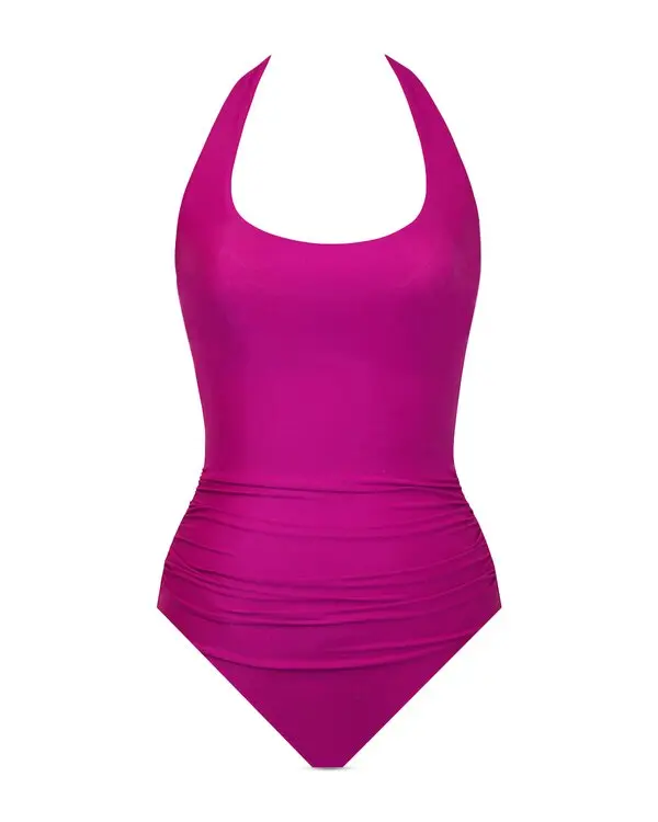 Miraclesuit Rock Solid Utopia One Piece Swimsuit - Framboise