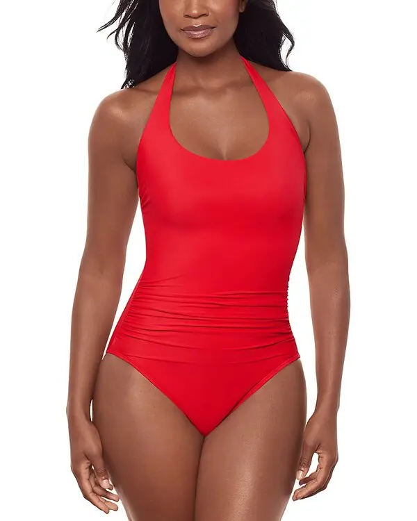 Miraclesuit Rock Solid Utopia One-piece Swimsuit - Poppy