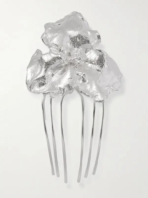 Completedworks Plated Hair Comb - Silver