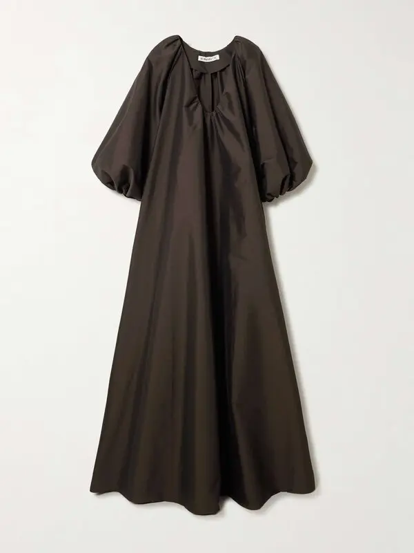 Bernadette George Gathered Taffeta Gown