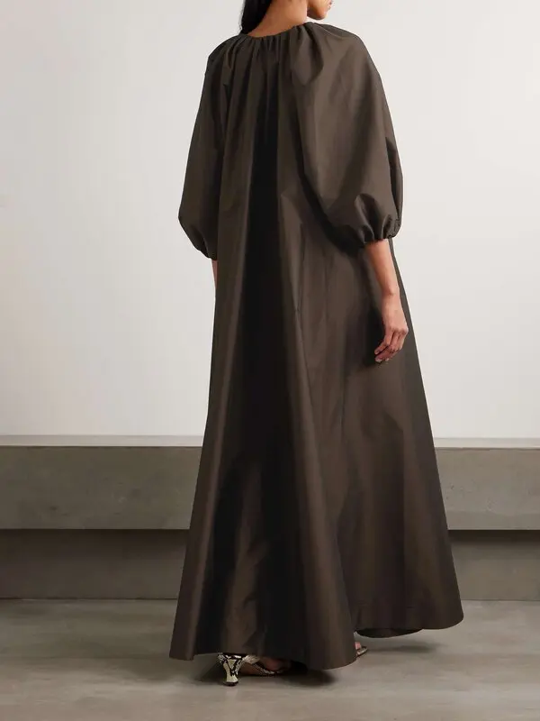 Bernadette George Gathered Taffeta Gown