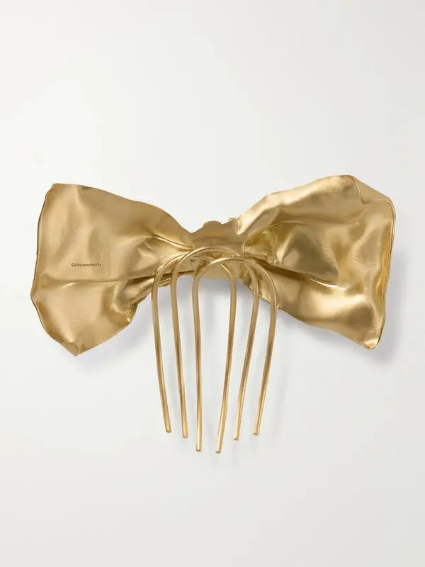 Completedworks Plated Bow Hair Comb