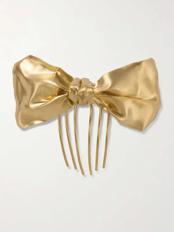 Completedworks Plated Bow Hair Comb