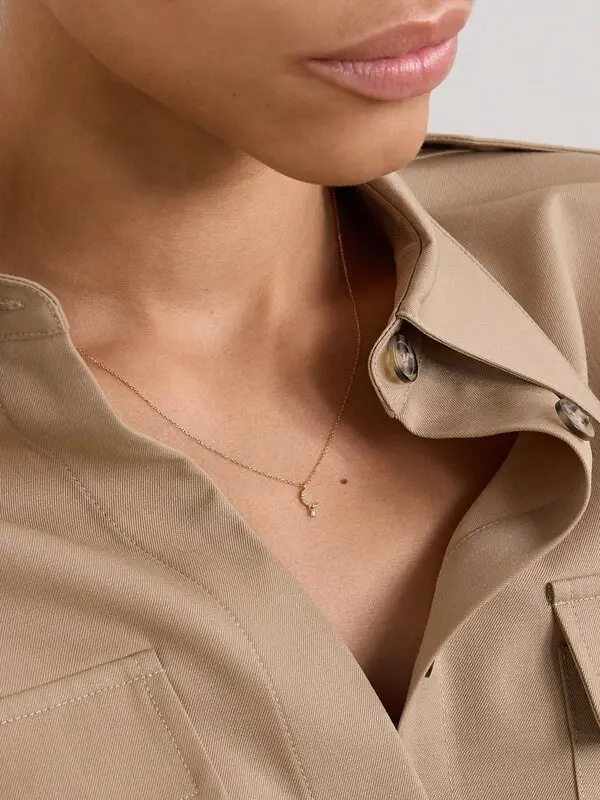 PERSEE Séléné 18-karat Diamond Necklace