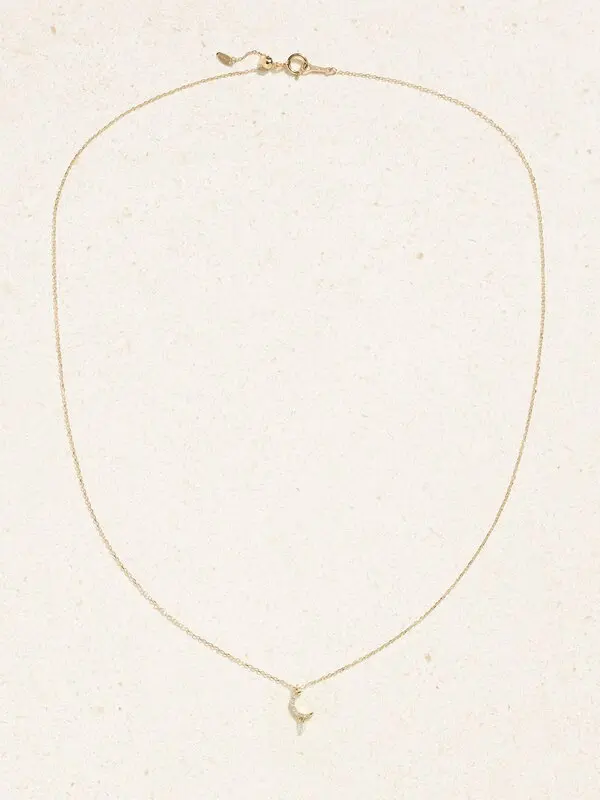 PERSEE Séléné 18-karat Diamond Necklace