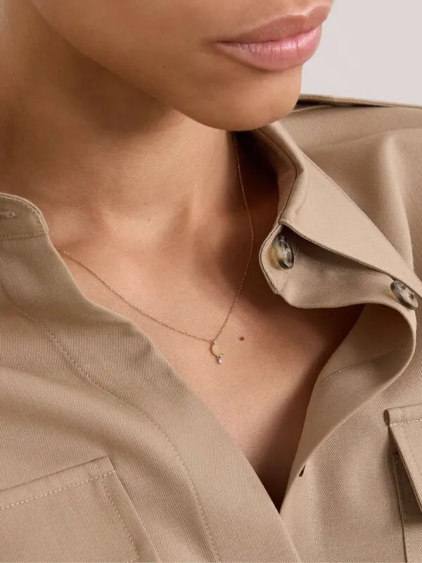 PERSEE Séléné 18-karat Diamond Necklace