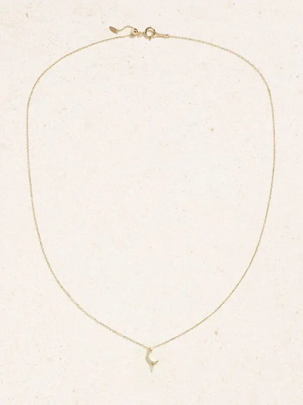 PERSEE Séléné 18-karat Diamond Necklace