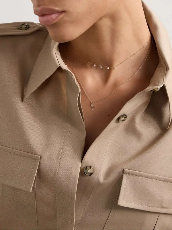 PERSEE Séléné 18-karat Diamond Necklace