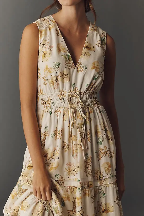 THE SOMERSET COLLECTION BY ANTHROPOLOGIE Sleeveless Maxi Dress