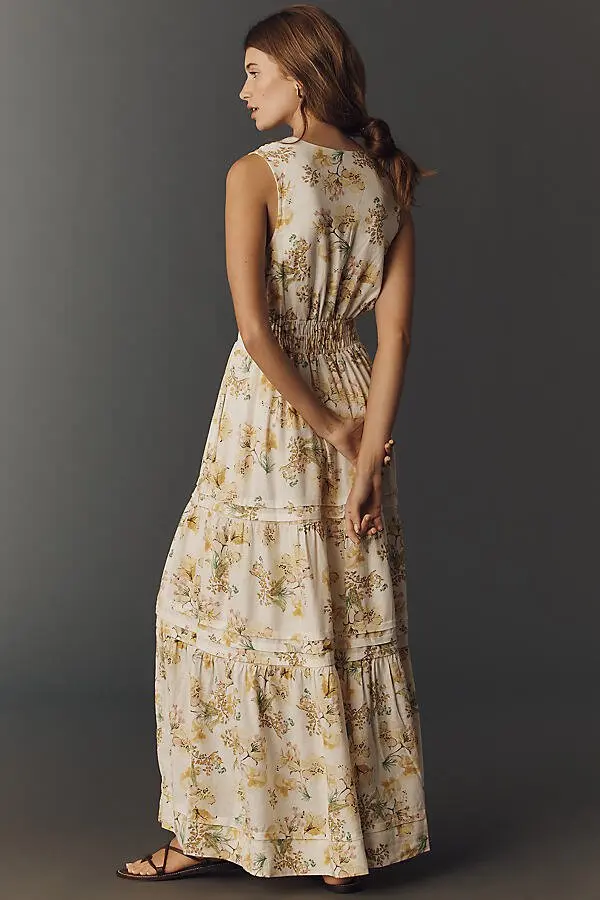 THE SOMERSET COLLECTION BY ANTHROPOLOGIE Sleeveless Maxi Dress