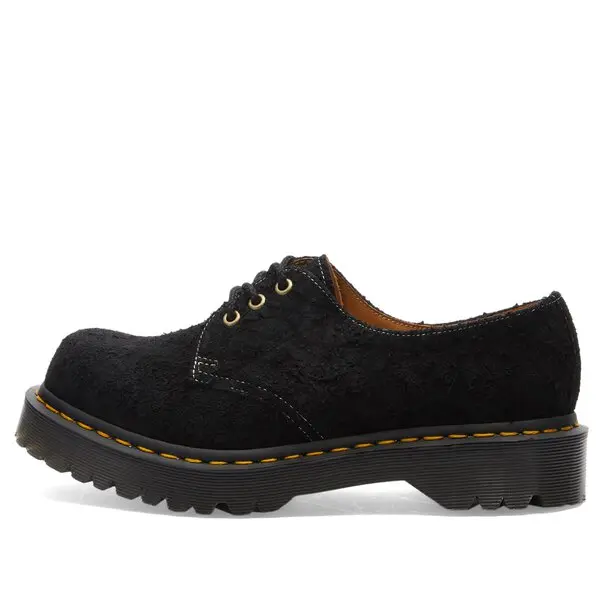 Dr. Martens 1461 Bex Suede Shoes - Black | Editorialist display picture 3