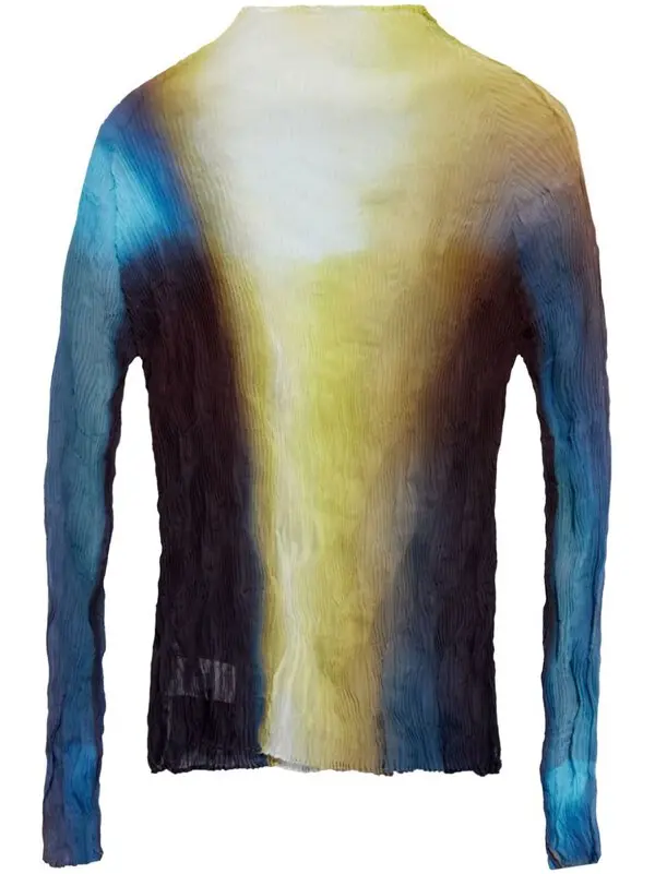 ISSEY MIYAKE ◆chiffon twist light leak Issey Miyake Light Leak Chiffon Twist Top – Antidote Fashion and