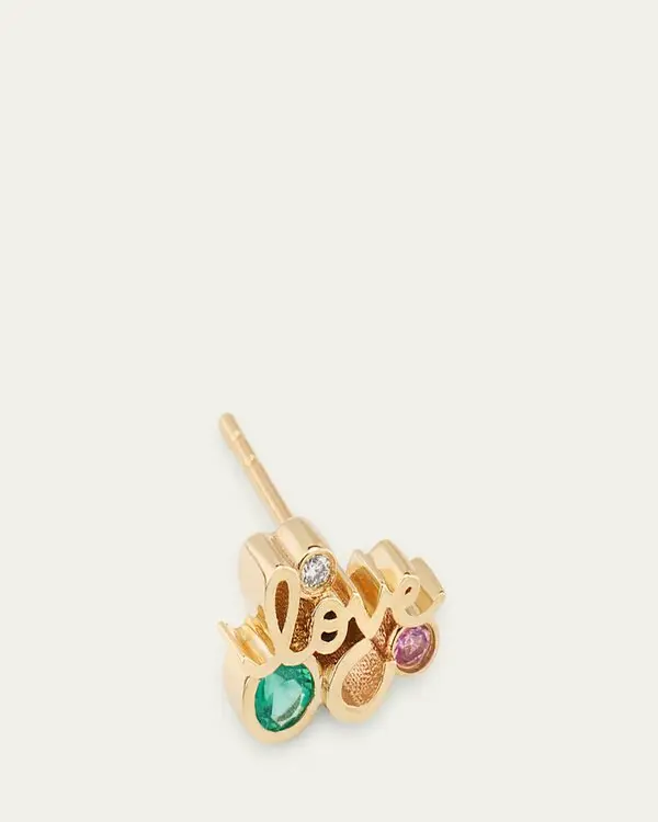 SYDNEY EVAN 14k Iconography Cluster Stud Earring