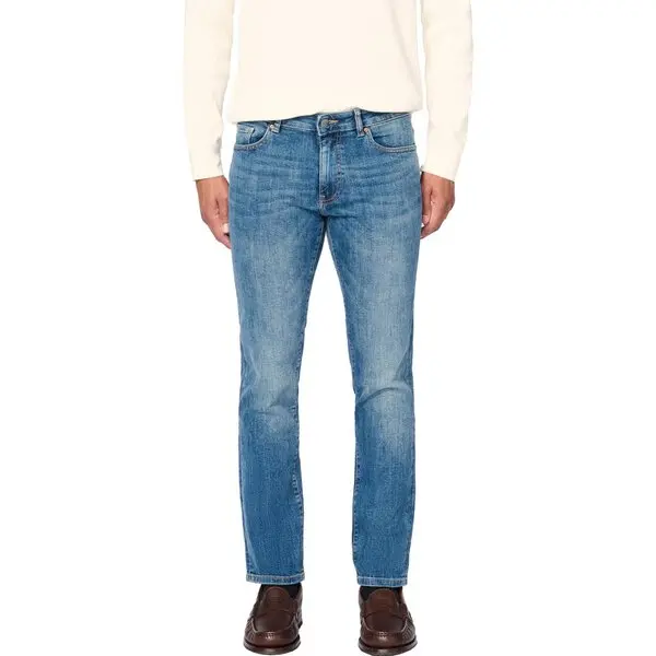 Warp + Weft Ord Straight Fit Jeans - Tortoise