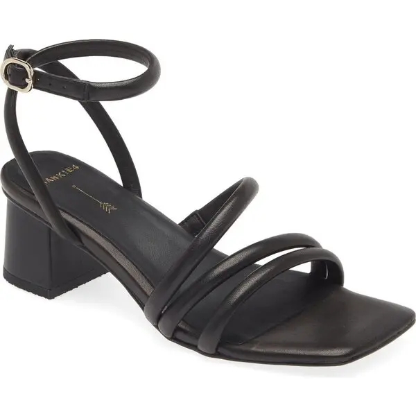 FRANKIE4 Ramsay Block Heel Sandals - Black