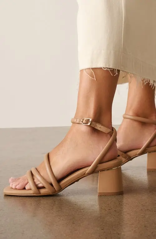 FRANKIE4 Ramsay Leather Block Heel Sandal