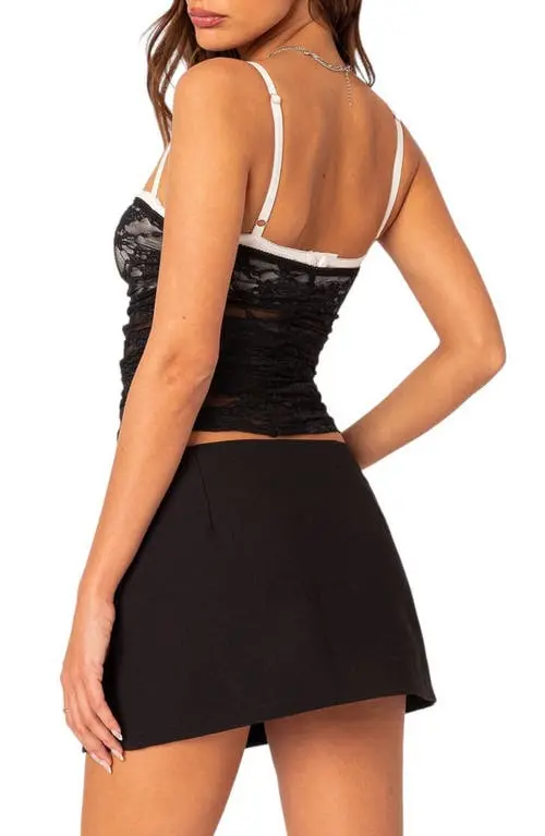 EDIKTED Eleanor Lace Camisole - Black