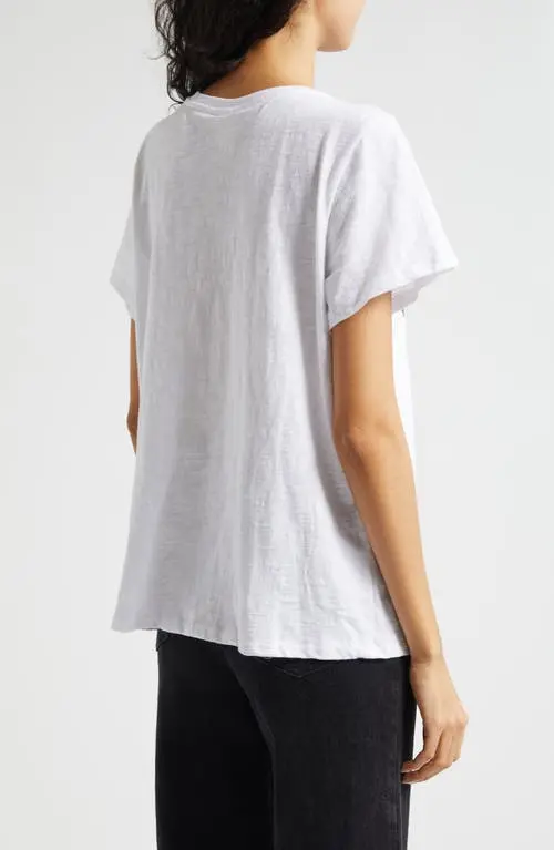 Cinq À Sept Graphic T-shirt - White/black