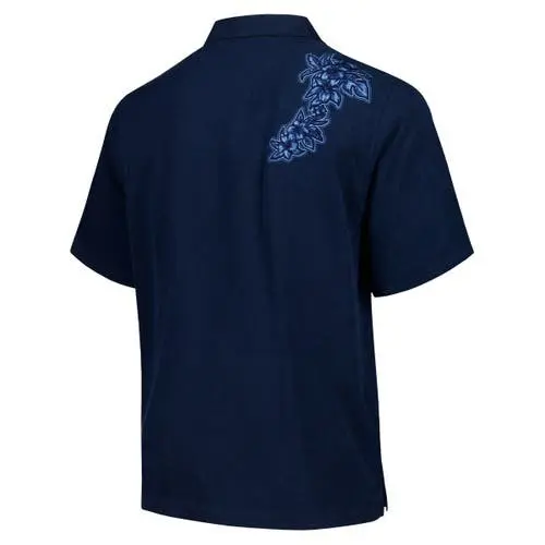 Tommy Bahama Buffalo Bills Hibiscus Camp Button-up Shirt