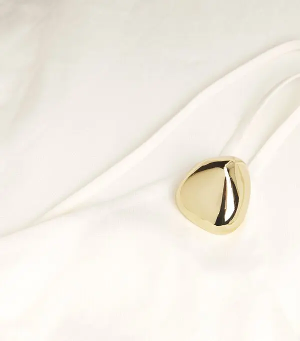 Cult Gaia Linen-blend Rinley Midi Dress