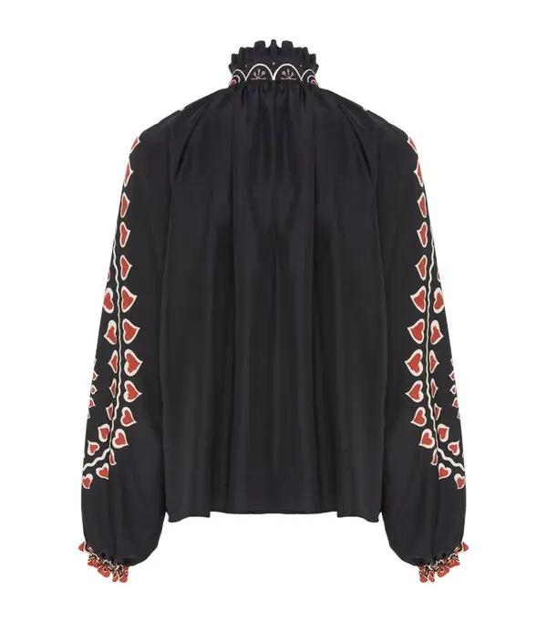 La DoubleJ Silk Cerere Blouse