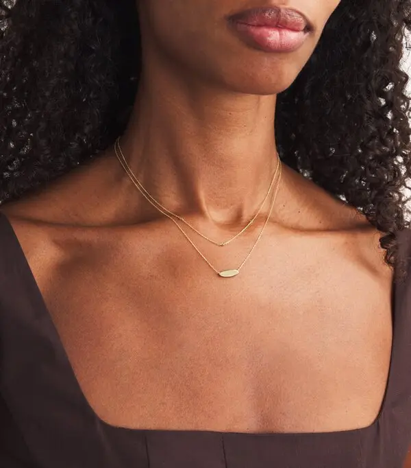 ASTRID & MIYU Charm Necklace - Gold