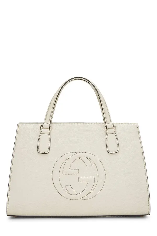 Gucci Grained Leather Soho Handbag