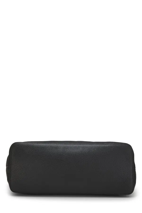Gucci Leather Soho Convertible Hobo - Black
