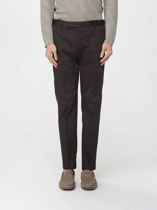 PT TORINO Tailored Trousers - Burnt