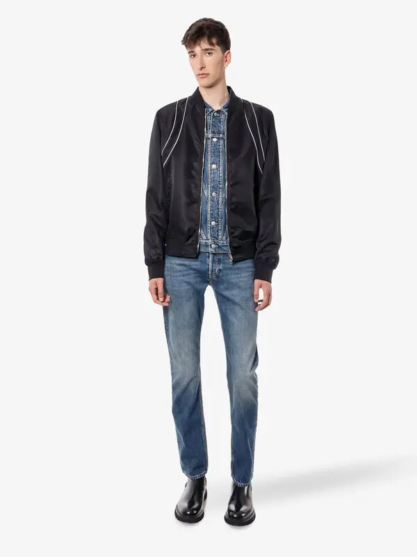 Alexander McQueen Nylon Jacket With Contrasting Detail
