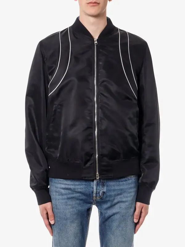 Alexander McQueen Nylon Jacket With Contrasting Detail