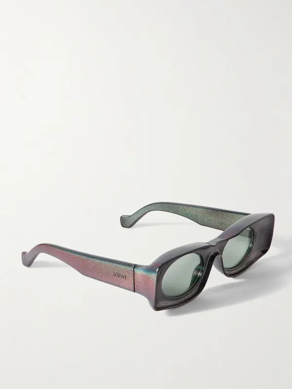 Loewe Rectangular-Frame Sunglasses In Black - 50% Off  display picture 1